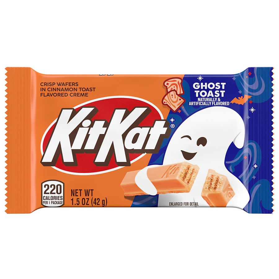 KIT KAT Halloween Candy Bar, Ghost Toast | Walgreens