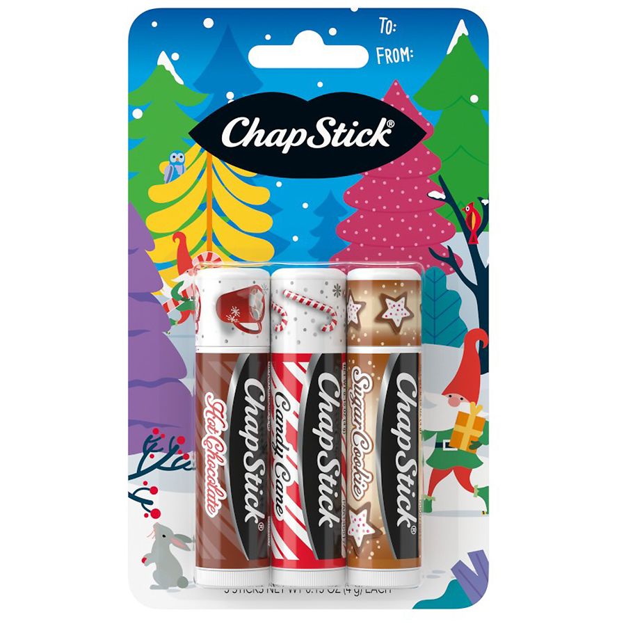 Chapstick Holiday Collection Lip Balm Tubes Christmas Gift Set | Walgreens