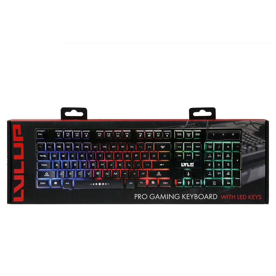 LVL Up Light Up Gaming Keyboard | Walgreens
