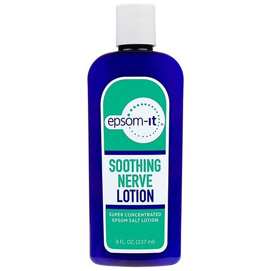 Epsom-It Soothing Nerve Lotion Bottle Fragrance-Free | Walgreens