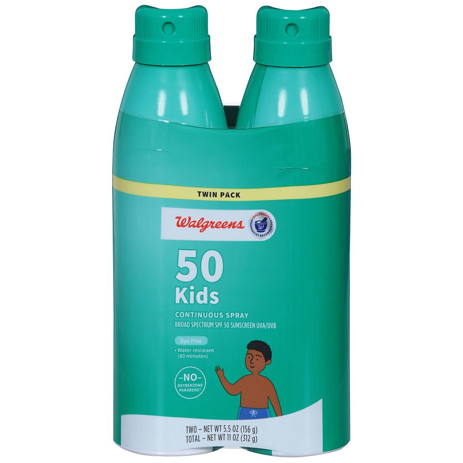 Walgreens Kids Sunscreen Spray SPF 50 | Walgreens