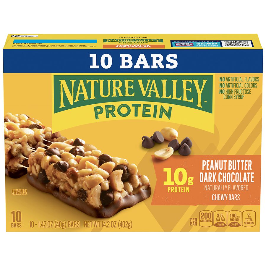 Nature Valley Chewy Bars Peanut Butter Dark Chocolate | Walgreens
