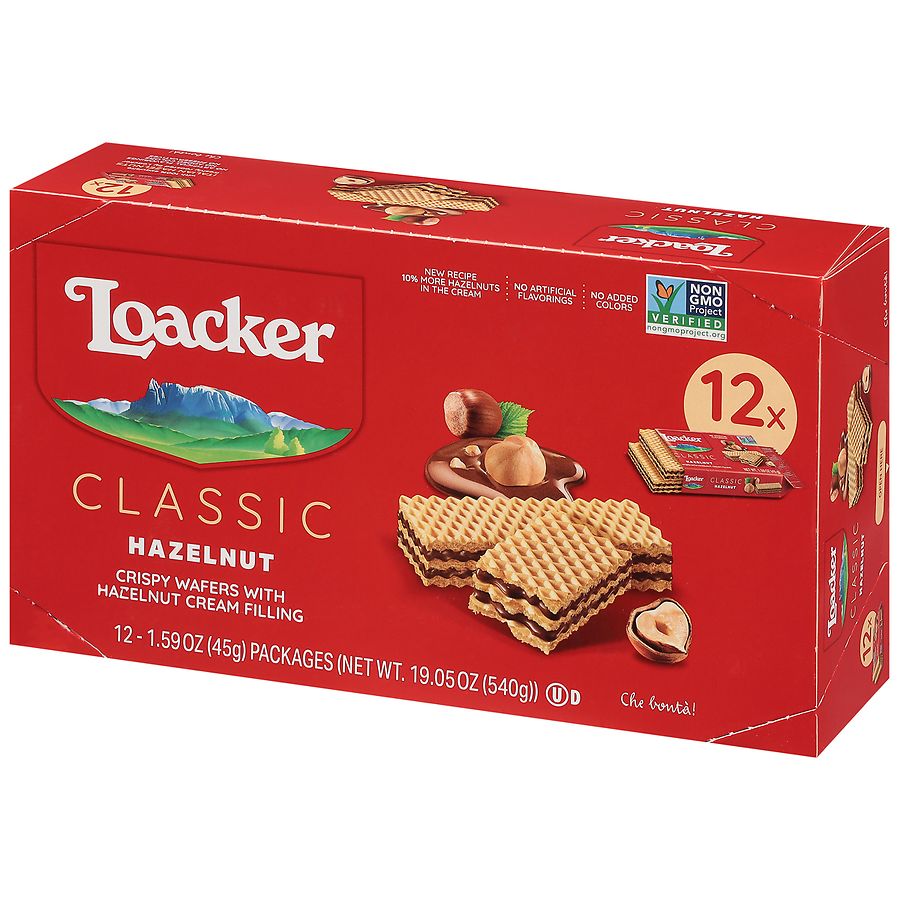 Loacker Classic Hazelnut Wafers | Walgreens