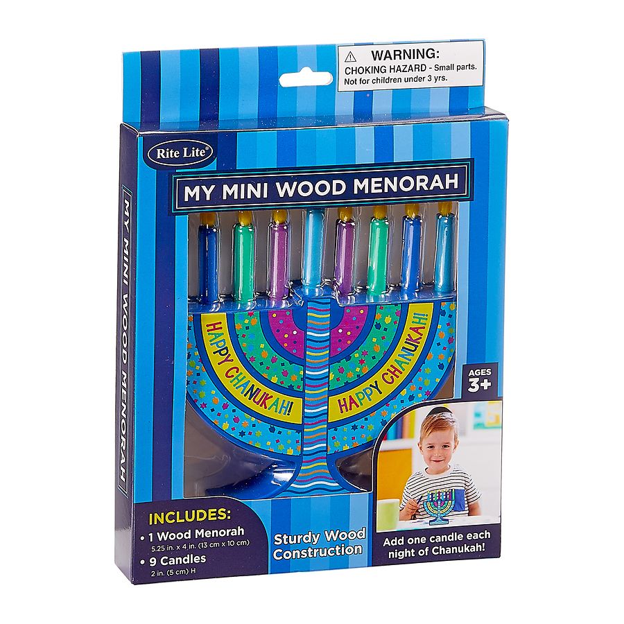 Rite Lite My Mini Wood Menorah | Walgreens