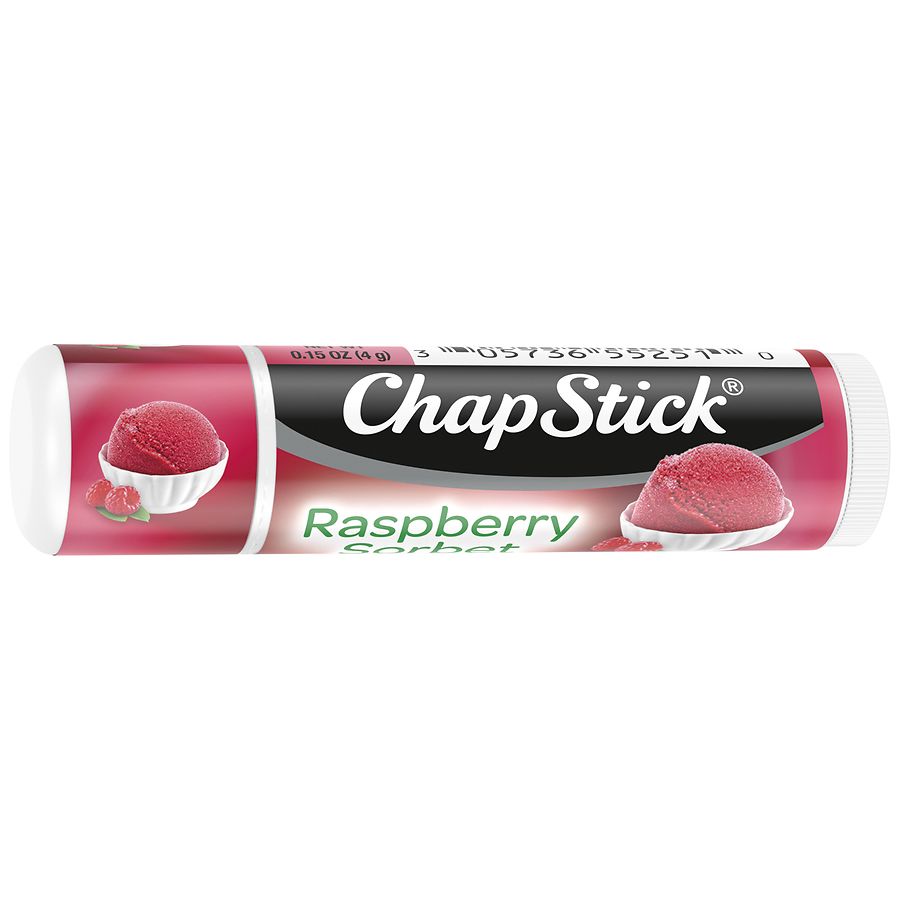 ChapStick Flavored Moisturizing Lip Balm Raspberry Sorbet | Walgreens