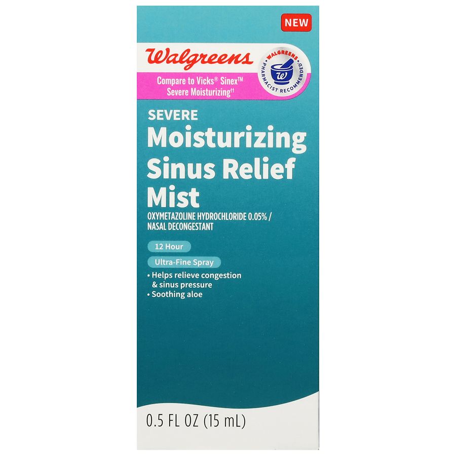 Walgreens Severe Moisturizing Ultra Fine Sinus Relief Mist | Walgreens