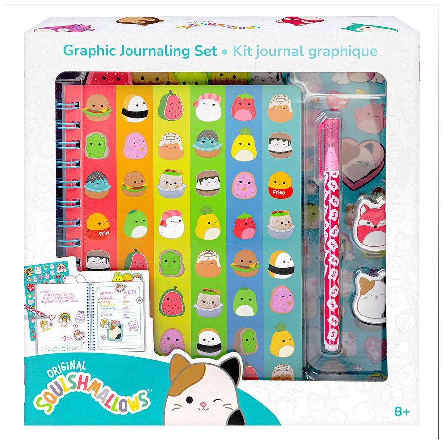 Fashion Angels Squishmallows Graphic Journaling Set | Walgreens