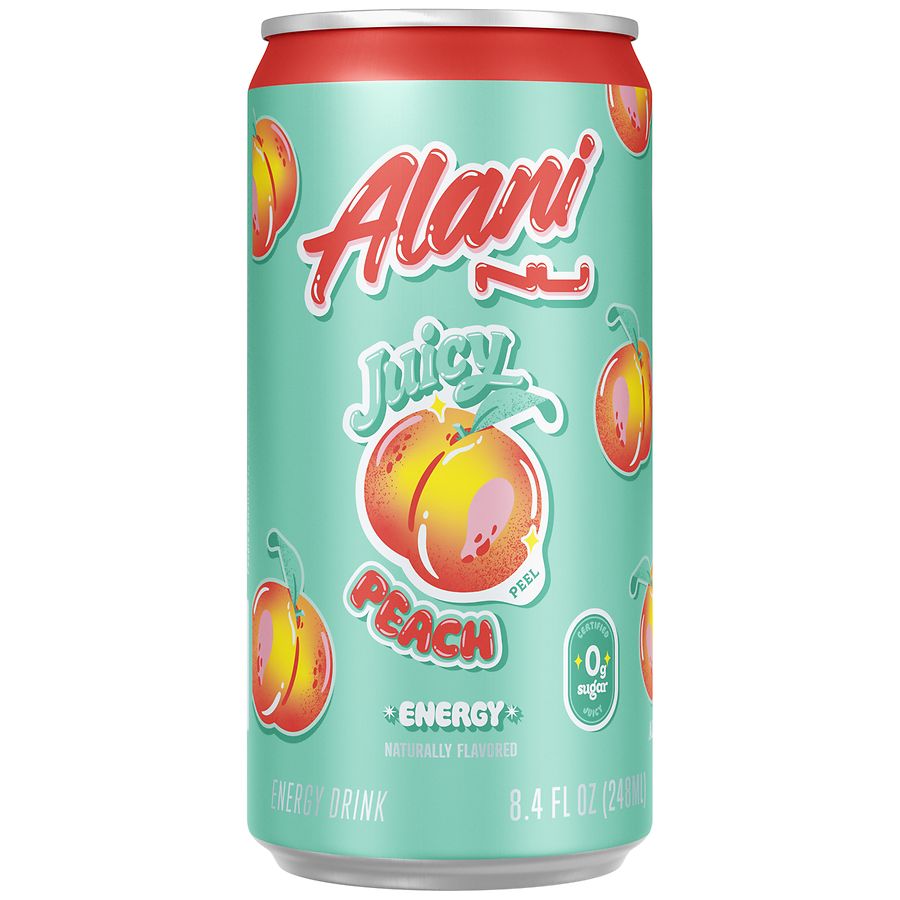 Alani Nu Energy Drink Juicy Peach | Walgreens