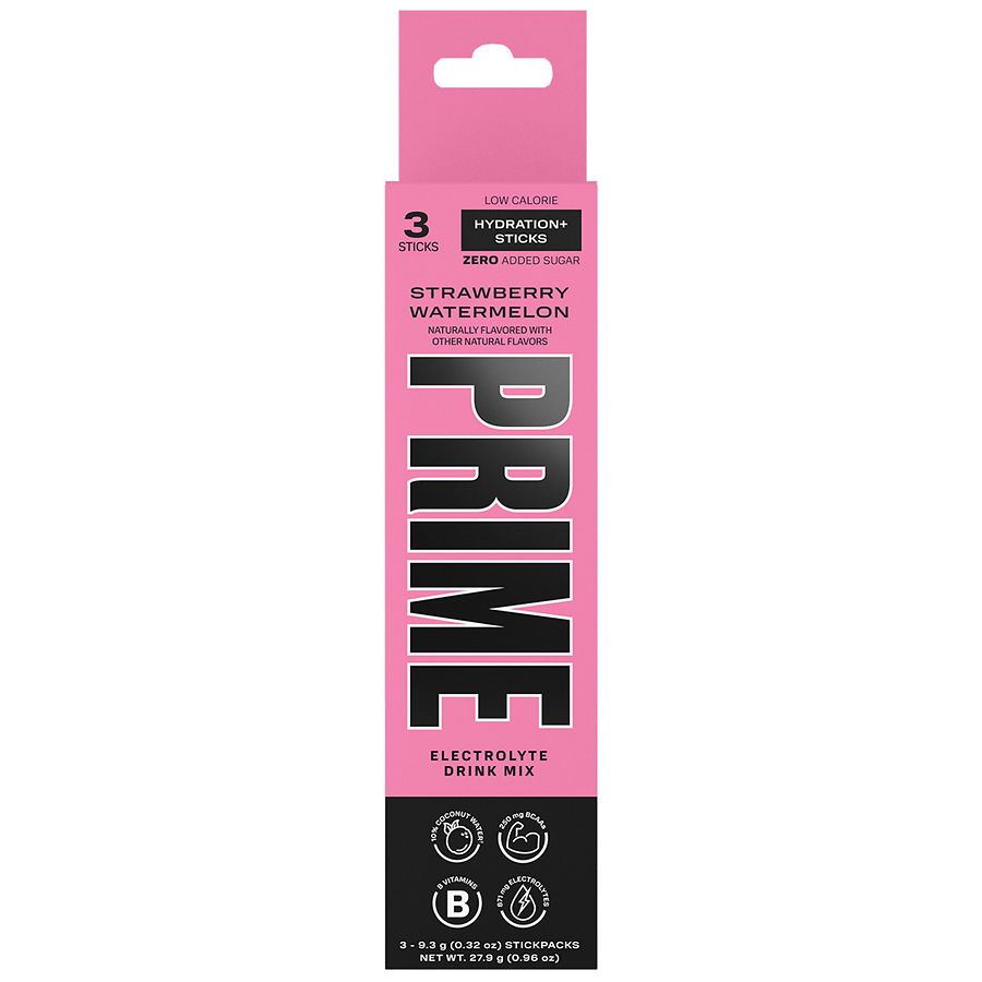 Prime Hydration Sticks Strawberry Watermelon | Walgreens
