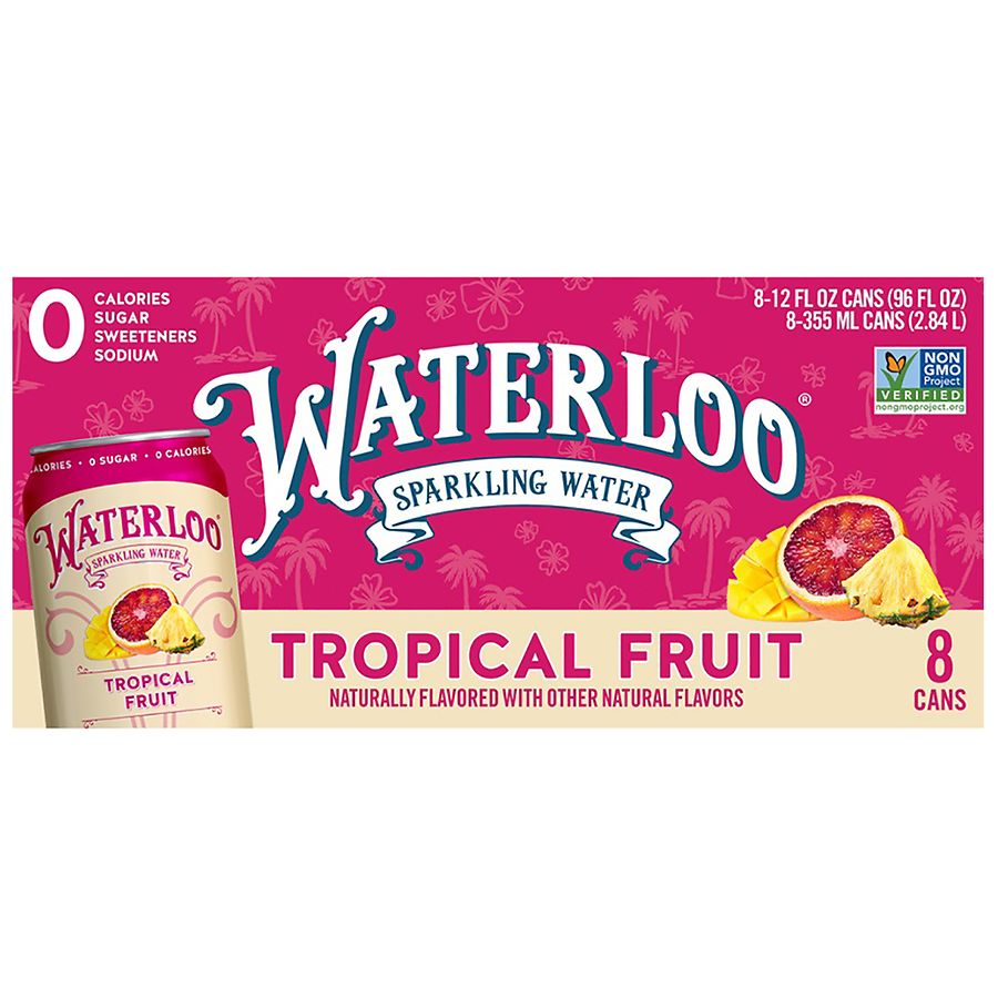 Waterloo Sparkling Water Tropical Fruit | Walgreens