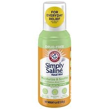 Arm & Hammer Simply Saline Moisturize & Soothe Nasal Mist | Walgreens