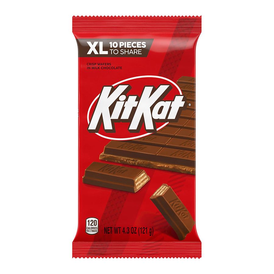 KIT KAT Wafer XL, Candy, Bar Milk Chocolate Wafer | Walgreens