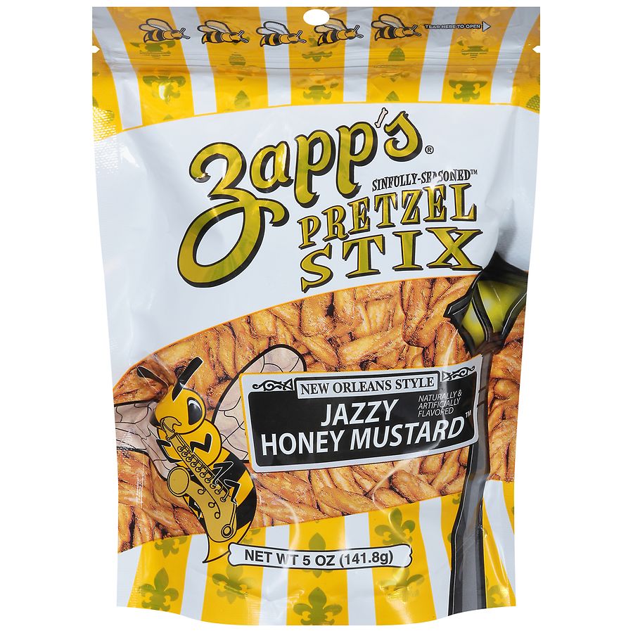 Zapp's Pretzel Stix Jazzy Honey Mustard | Walgreens