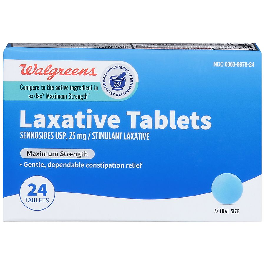 Walgreens Laxative Tablets | Walgreens