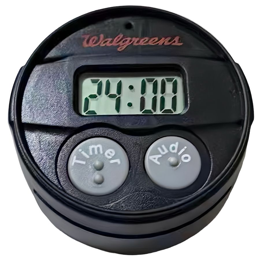 Walgreens Talking Pill Reminder Black | Walgreens
