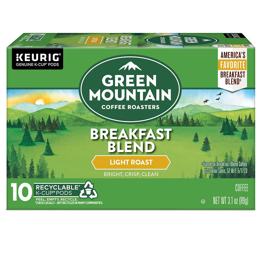 Green Mountain Coffee K-Cup Pods Breakfast Blend | Walgreens