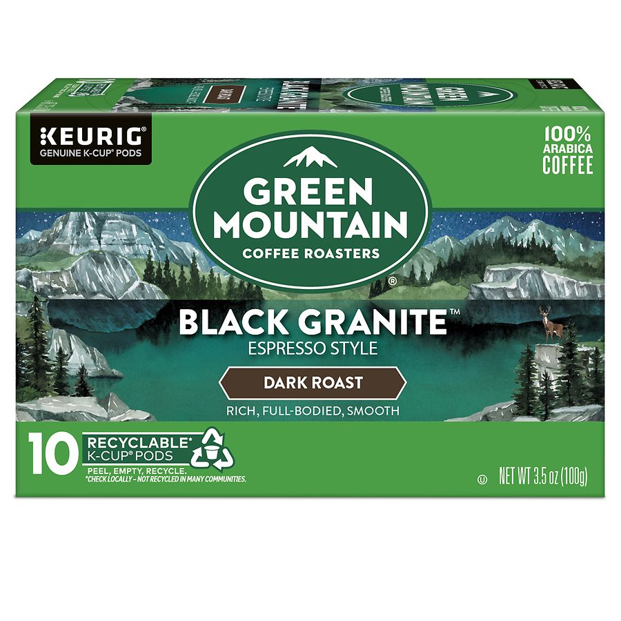Green Mountain Coffee K-Cup Pods Black Granite | Walgreens