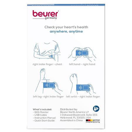 Beurer Cardio Companion ECG Beurer Cardio Companion Portable EKG ...