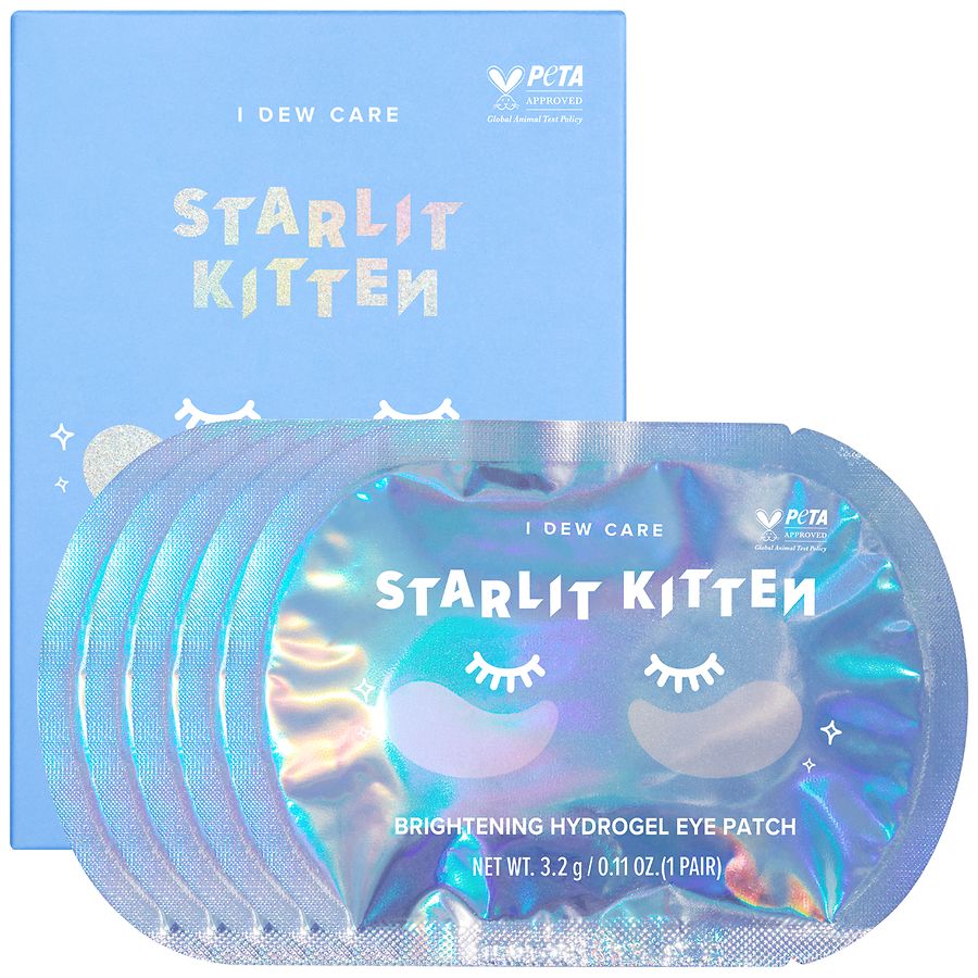 I Dew Care Starlit Kitten Brightening Hydrogel Eye Patch Set | Walgreens