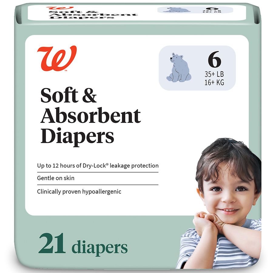 Walgreens Soft & Absorbent Premium Baby Diapers | Walgreens