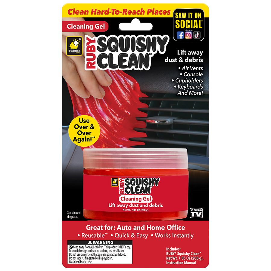 Bulbhead Ruby Squishy Clean Cleaning Gel | Walgreens