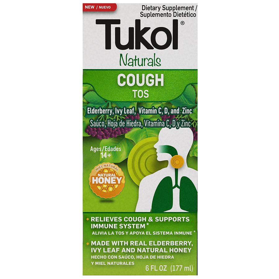 Tukol Naturals Cough Syrup Honey | Walgreens