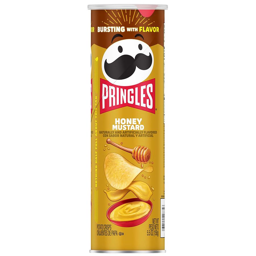 Pringles Potato Crisps Chips Honey Mustard | Walgreens