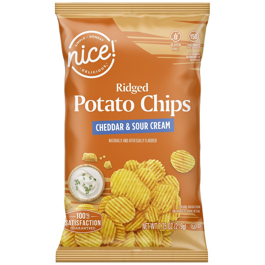Nice! Ridged Potato Chips | Walgreens