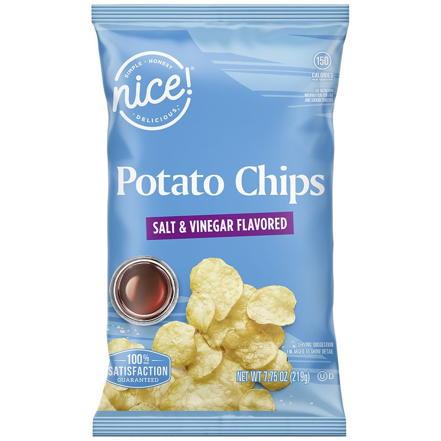 Nice! Potato Chips Salt & Vinegar | Walgreens
