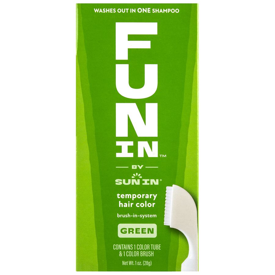 Sun In Fun In Temporary Hair Color, Green | Walgreens