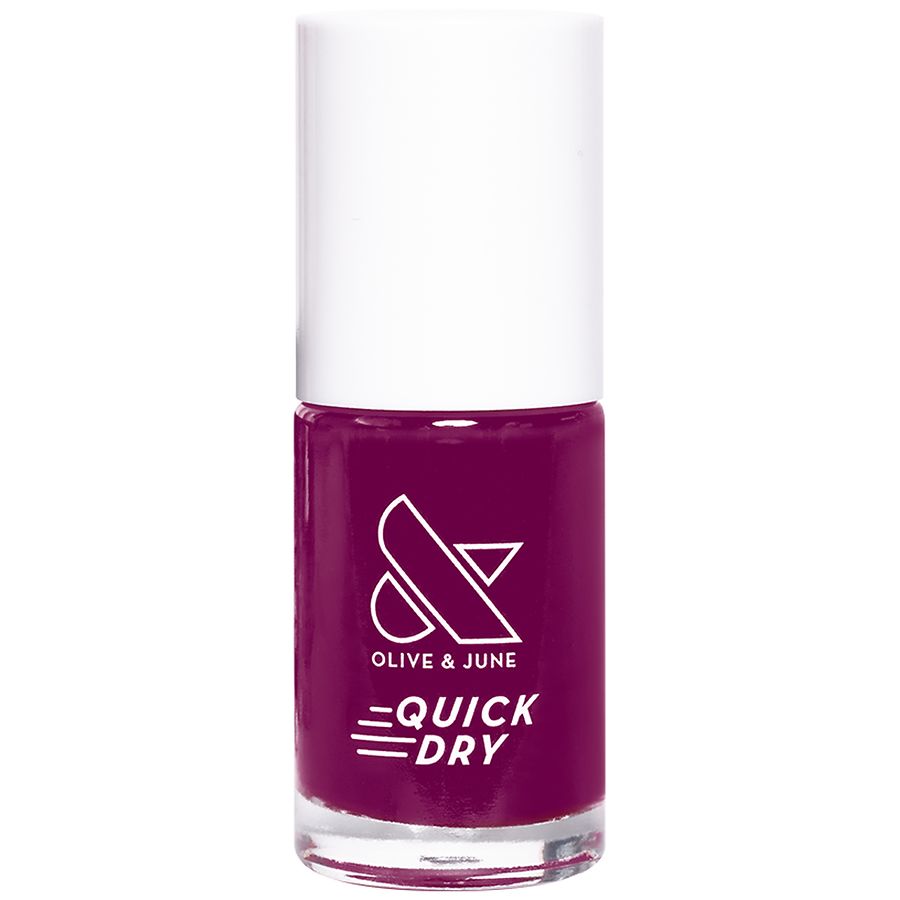 Olive & June Quick Dry Nail Polish, Mulberry | Walgreens