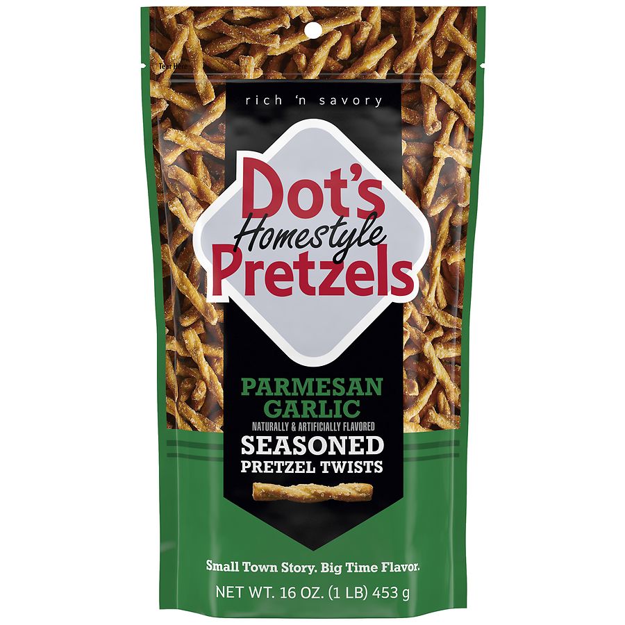 Dot's Pretzels Pretzel Twists Garlic Parmesan | Walgreens