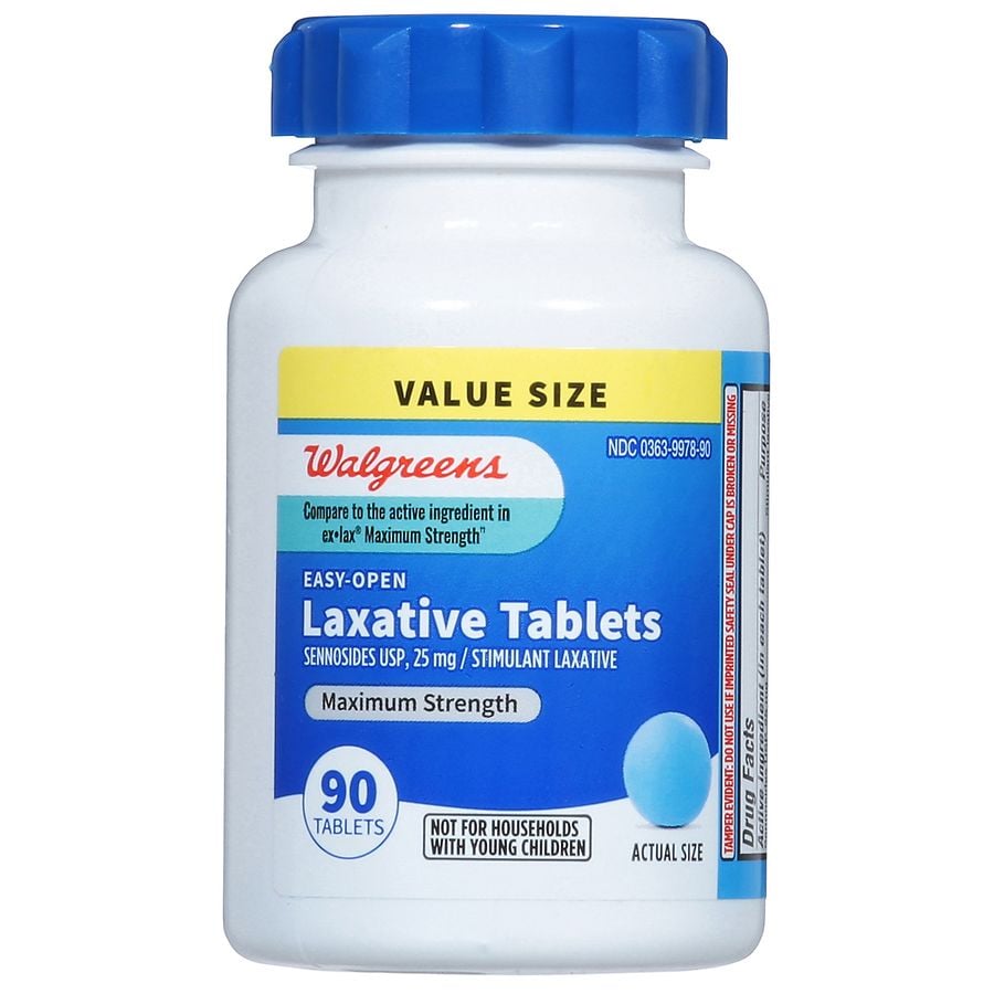 Walgreens Laxative Tablets | Walgreens