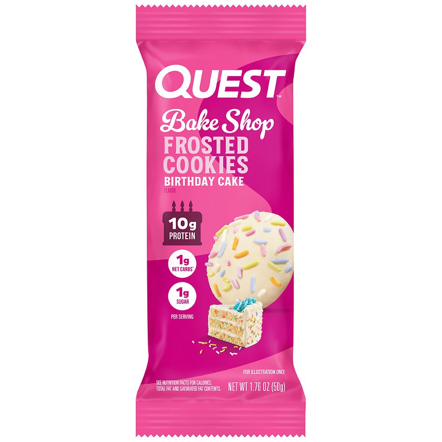 Quest Nutrition Bake Shop Frosted Cookies | Walgreens
