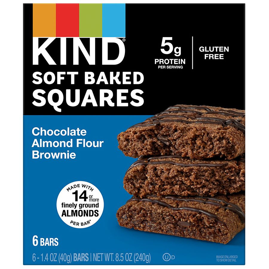 KIND Soft Baked Square Chocolate Almond Flour Brownie | Walgreens