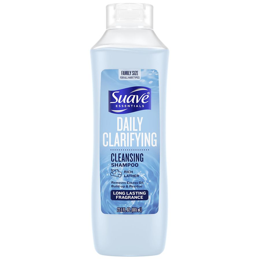 Suave Essentials Daily Clarifying Cleansing Shampoo, Long Lasting Fragrance | Walgreens