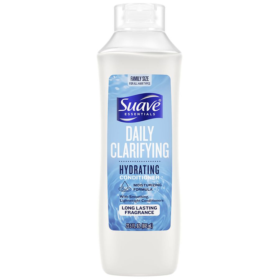 Suave Essentials Daily Clarifying Hydrating Conditioner with a Long ...