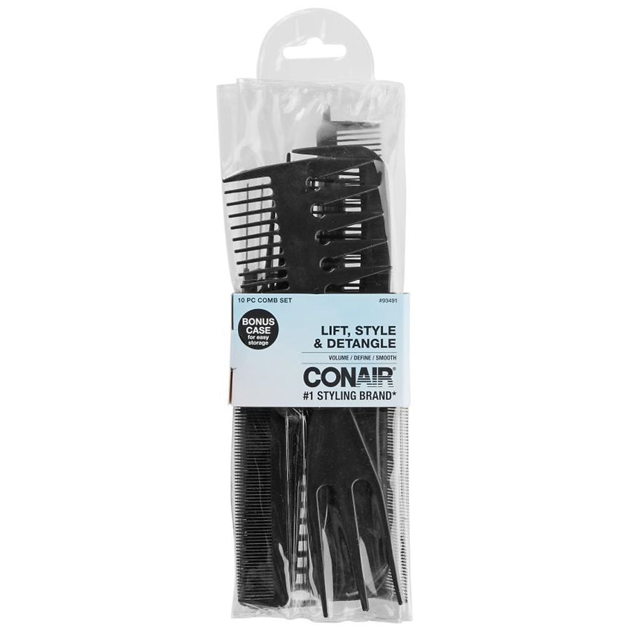 Conair Lift, Style, & Detangle Combs | Walgreens
