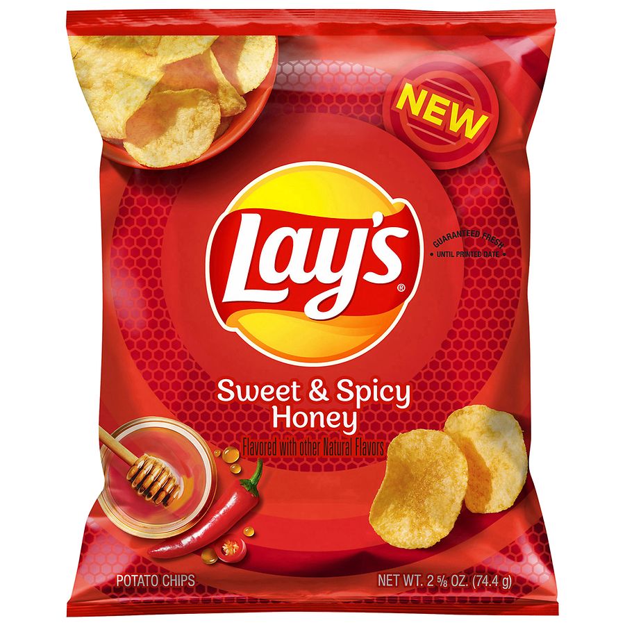 Lay's Potato Chips Sweet & Spicy Honey | Walgreens
