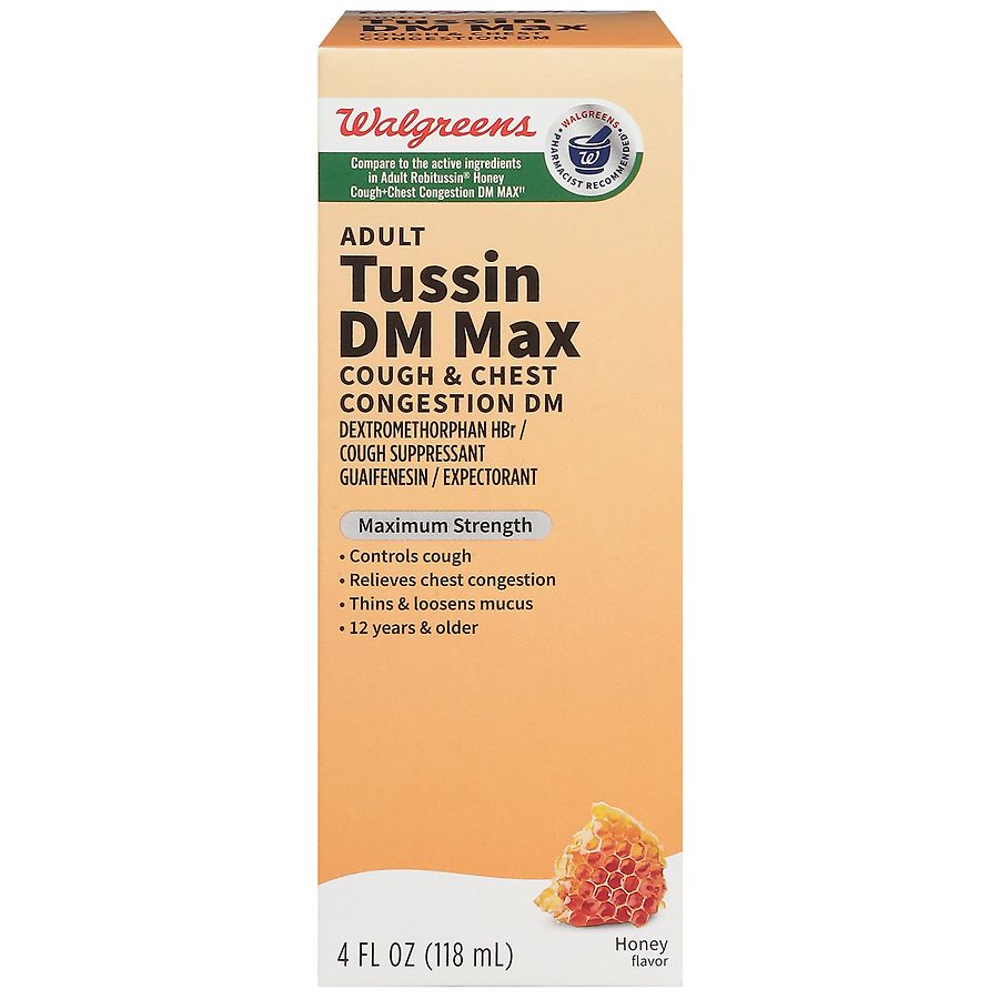 Walgreens Tussin DM Max Honey | Walgreens
