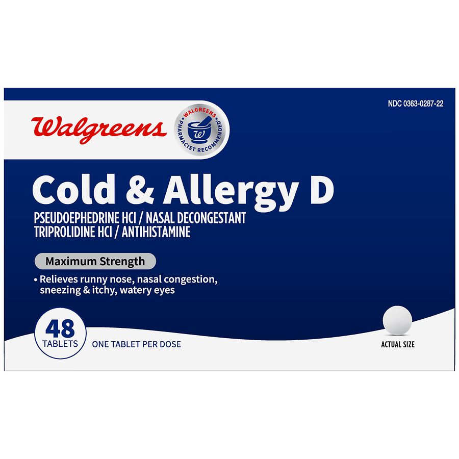Walgreens Cold and Allergy Relief | Walgreens