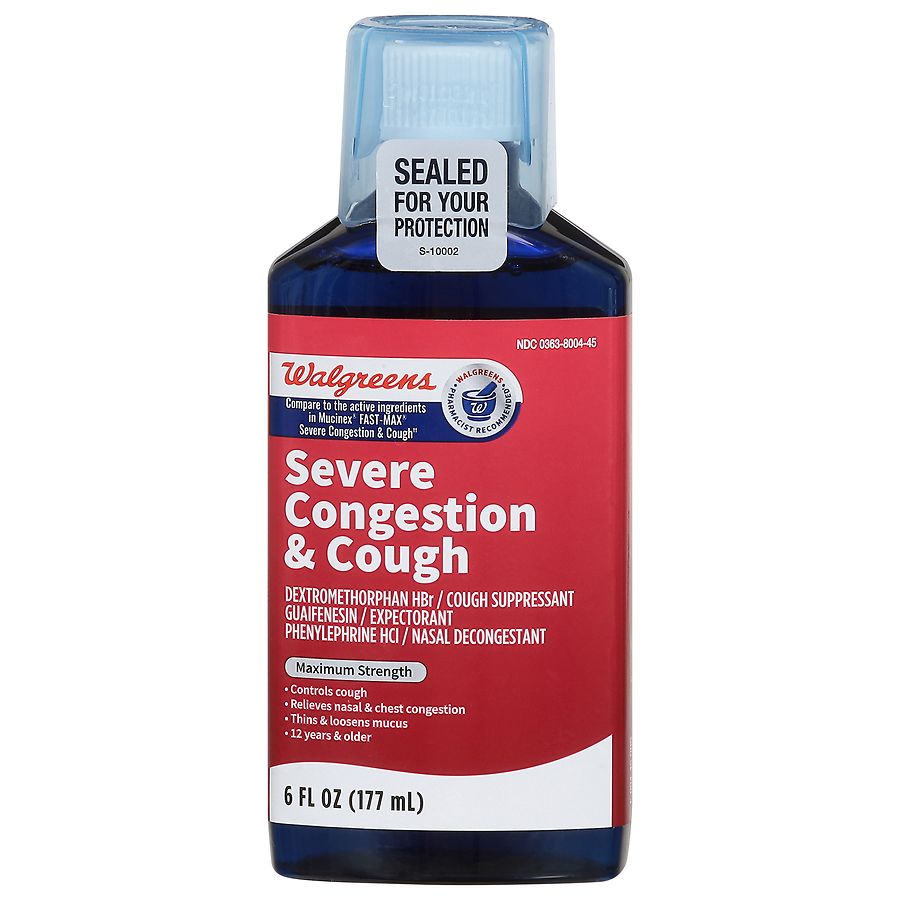 Walgreens WALG MUCUS RELIEF SEVERE CONGESTION | Walgreens