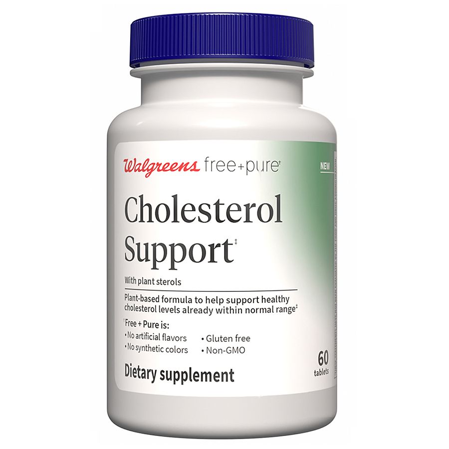 Walgreens Free & Pure Cholesterol Support with Plant Sterols | Walgreens