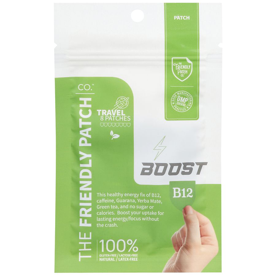 The Friendly Patch Co. Travel Patches, Boost | Walgreens