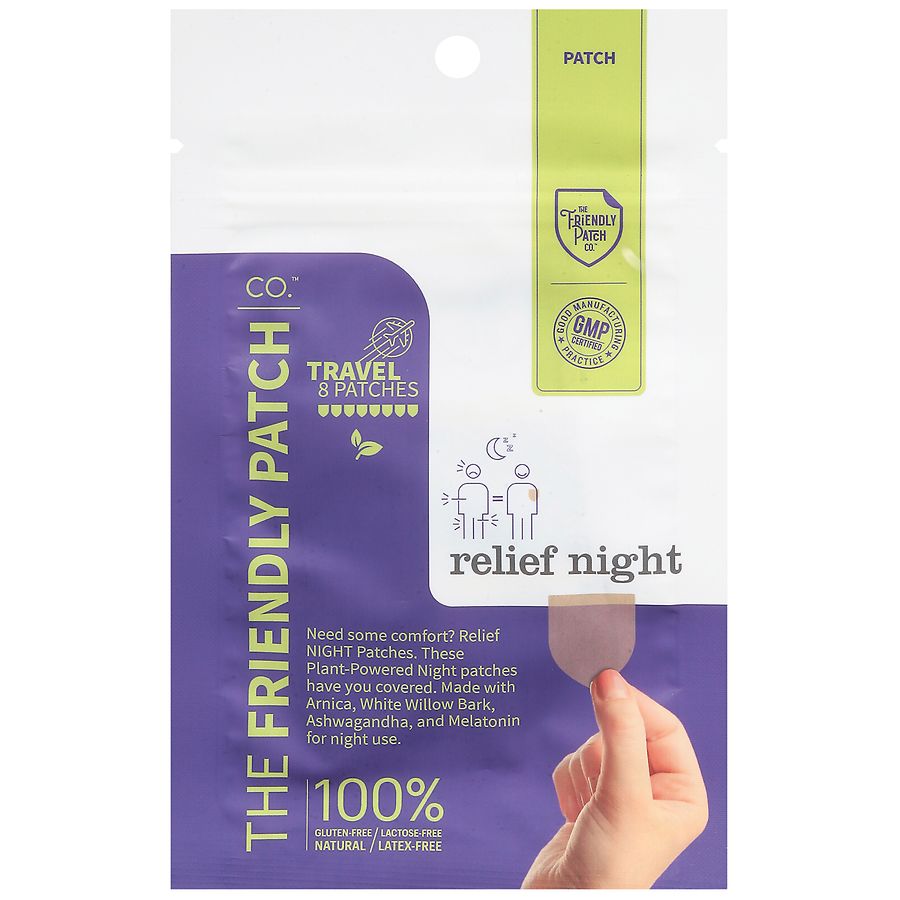 The Friendly Patch Co. Relief Night Travel Patches | Walgreens