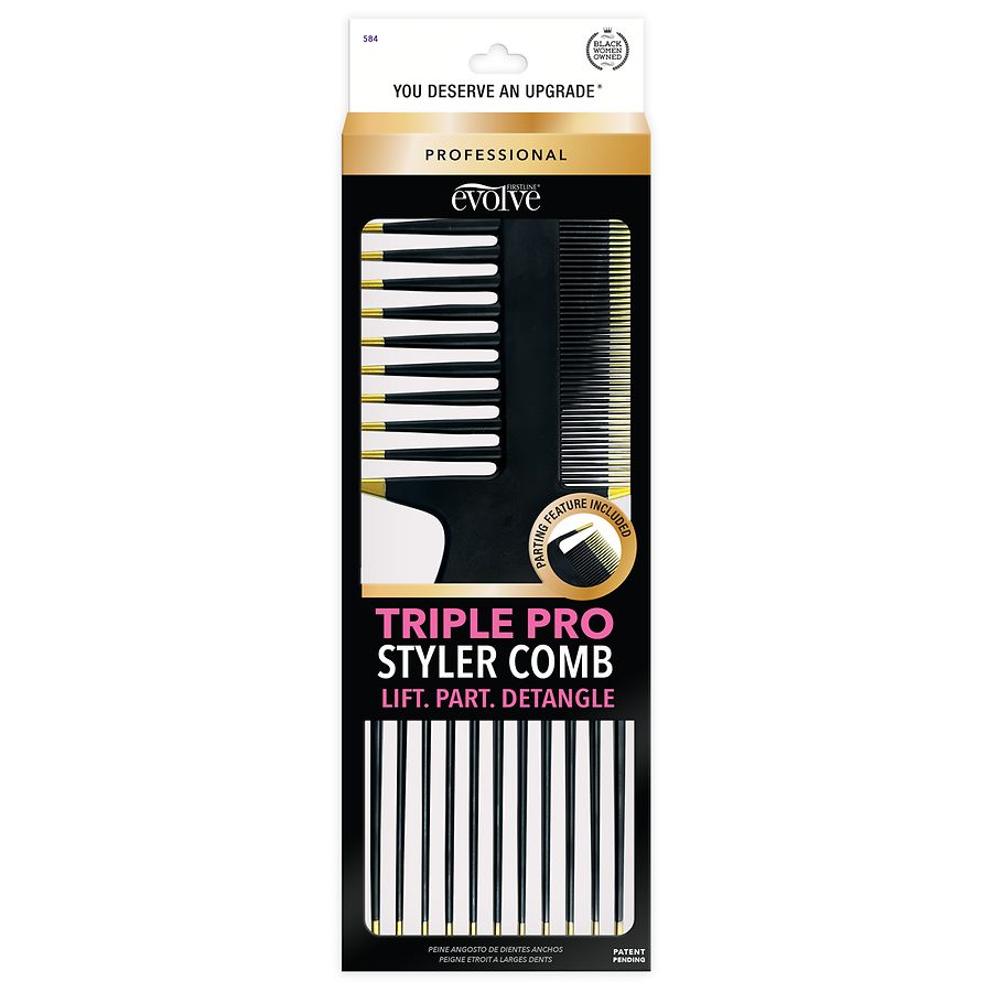 Evolve Triple Pro Styler Comb | Walgreens