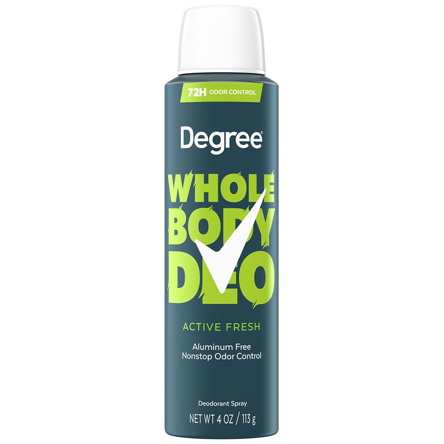 Degree Men Whole Body Deodorant Spray, Aluminum Free | Walgreens