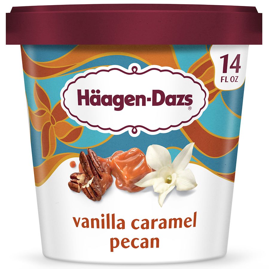 Haagen Dazs Ice Cream Vanilla Carmel Pecan | Walgreens