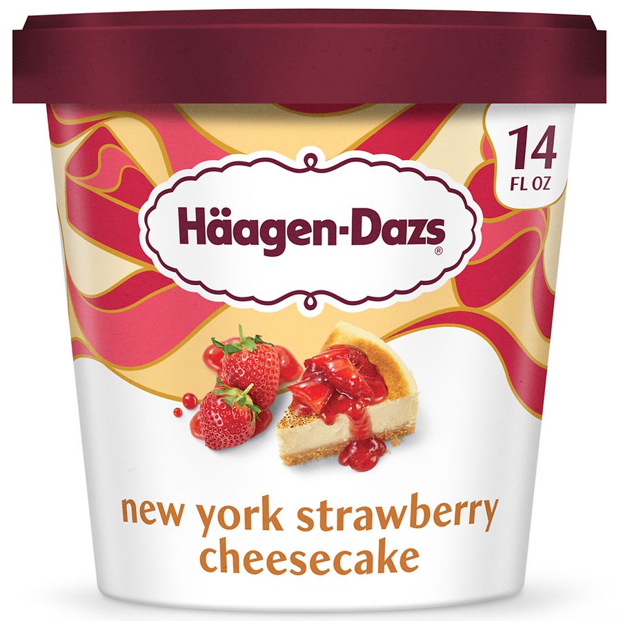 Haagen Dazs New York Strawberry Cheesecake Ice Cream New York ...