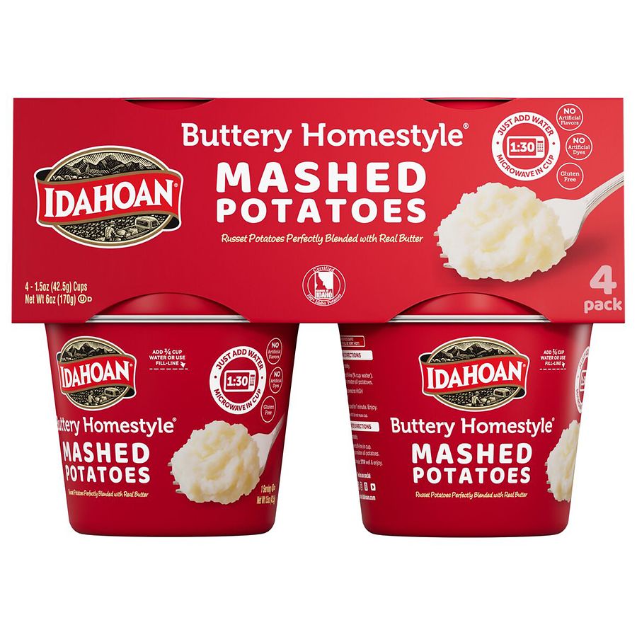 Idahoan Mashed Potatoes Cups | Walgreens